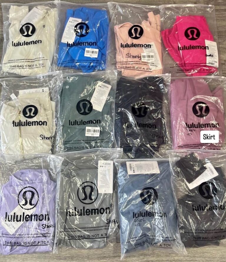 Lululemon clothing and accessories (350 pieces per pallet ...