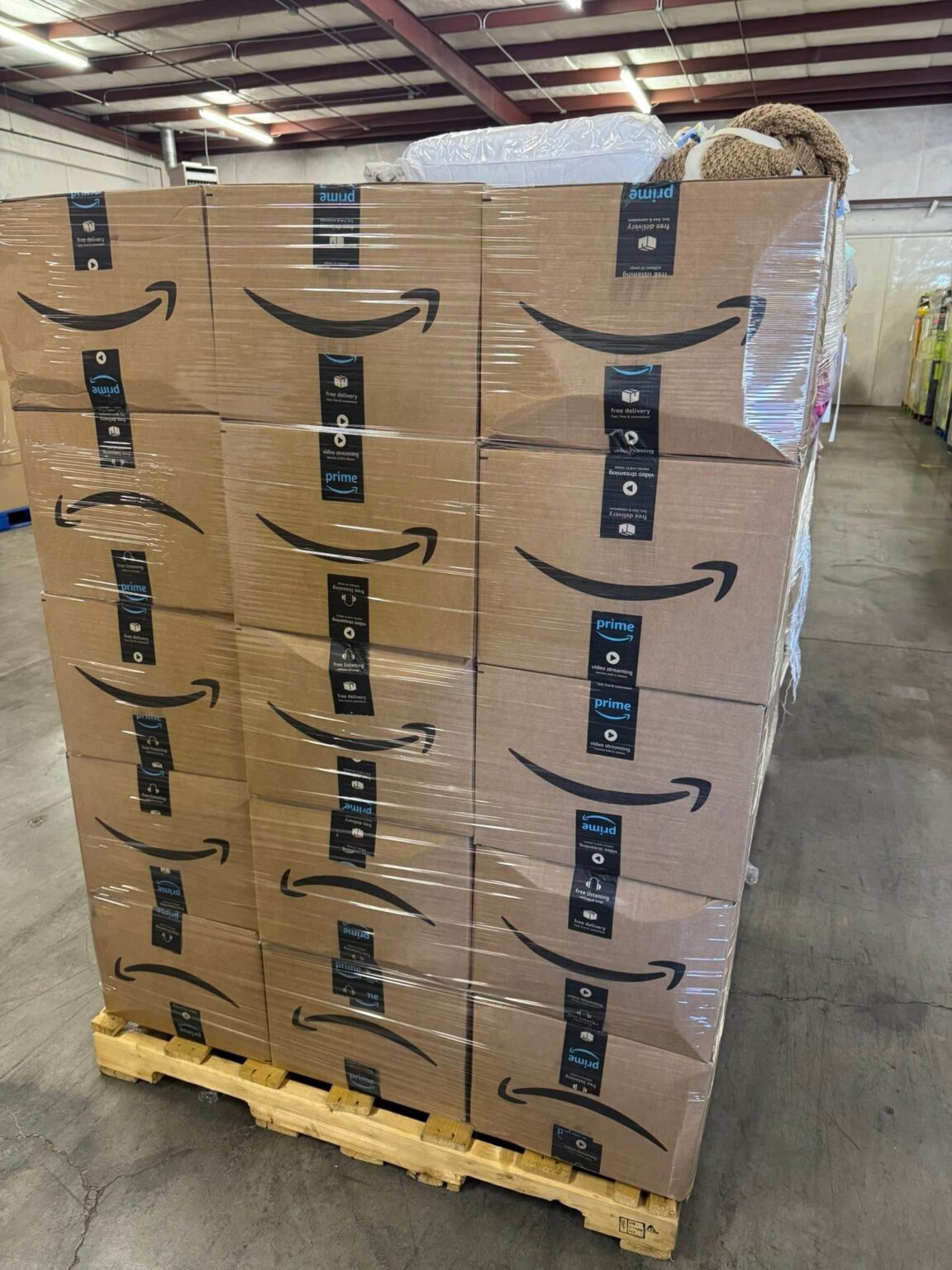 Amazon Mystery Boxes 30 boxes Per Pallet - pmpalletliquidators.com